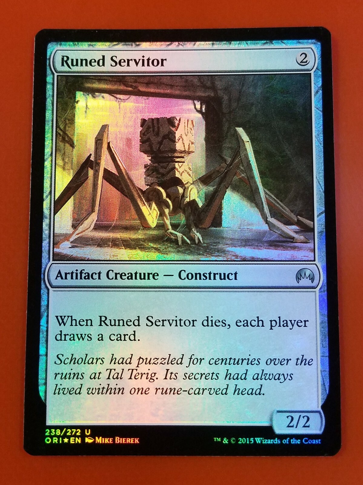 1x Runed Servitor | FOIL | Magic Origins | MTG Magic Cards | eBay