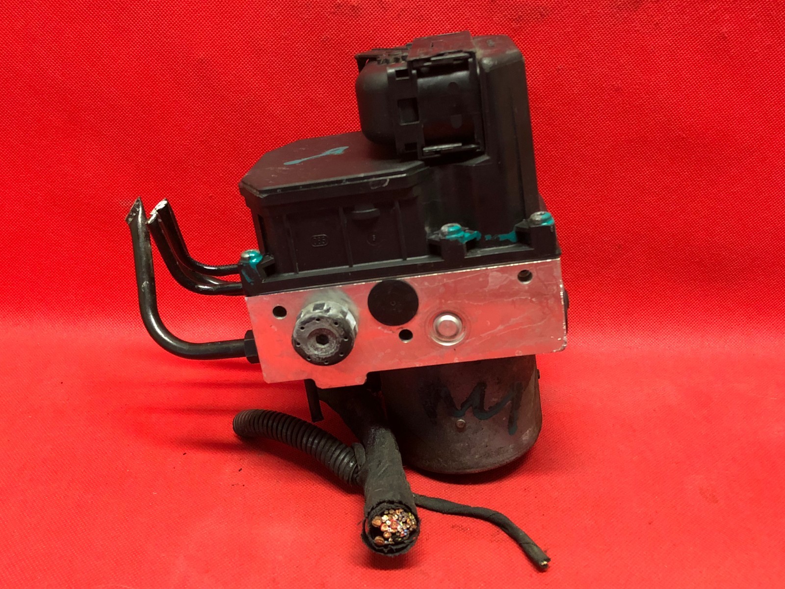 04-08 AUDI A8 ABS Anti-Lock Brake Pump Control Unit Module 0 265 950 ...