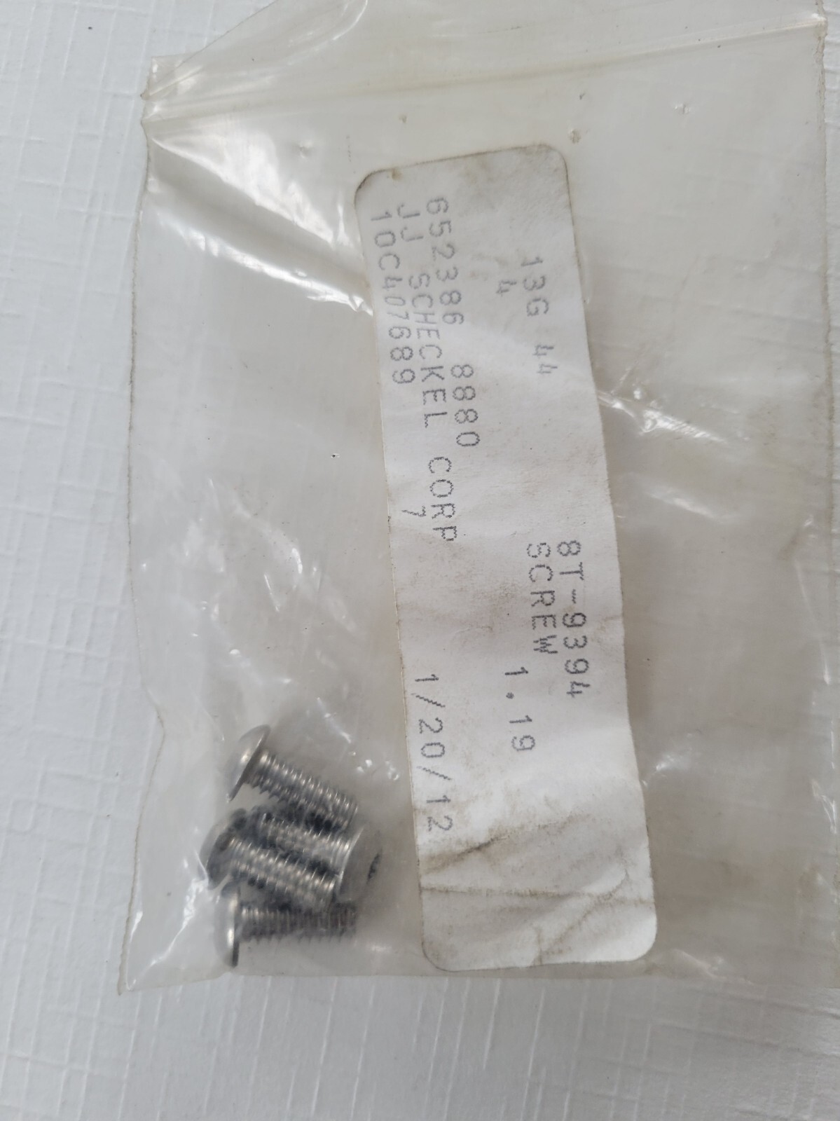 For CATERPILLAR Cat M SCREW 8T9394, set of 4 | eBay