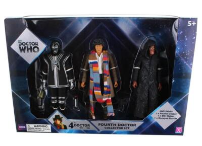 Doctor Who 5.5" Action Figure Set: 4th Doctor, D84, Decayed Master | eBay