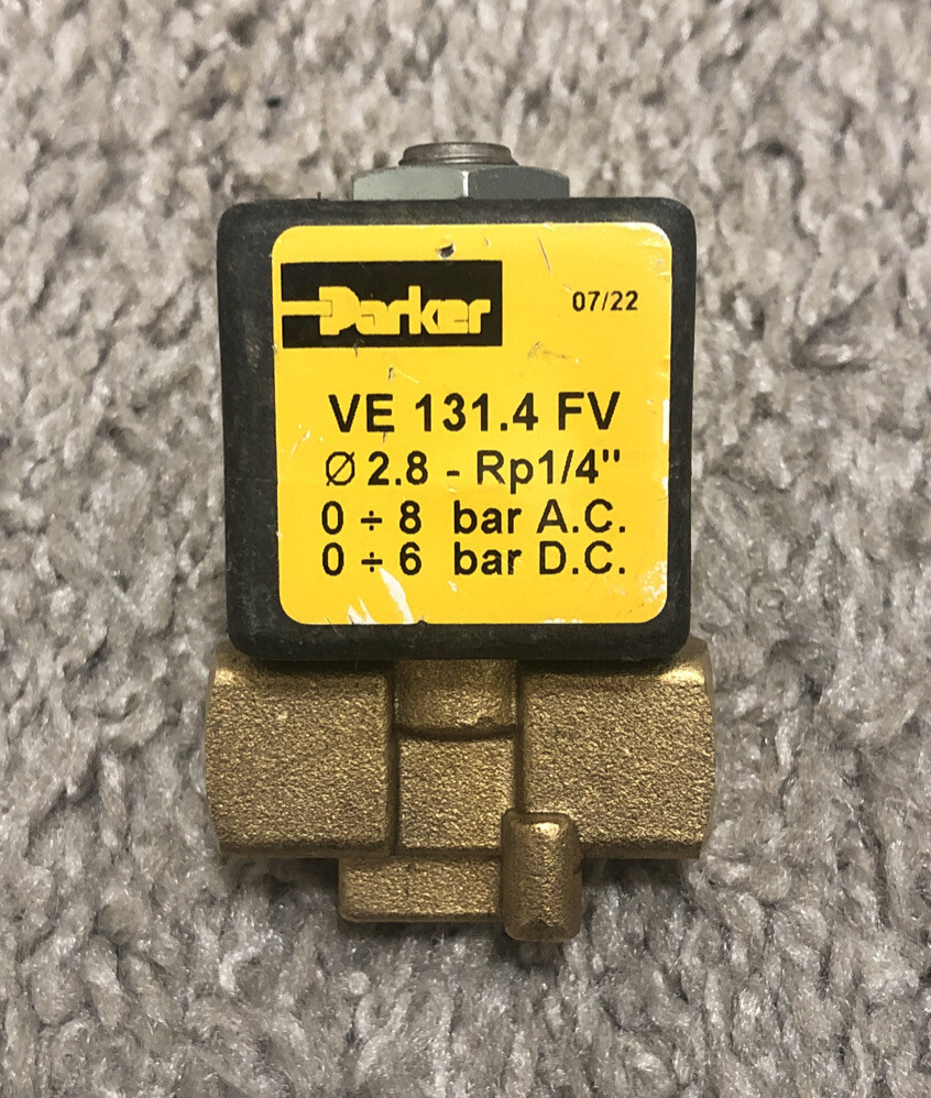 PARKER Coil Solenoid Valve KT09 VE131.4 FV Series 131-161 RP 1/4" 115V ...