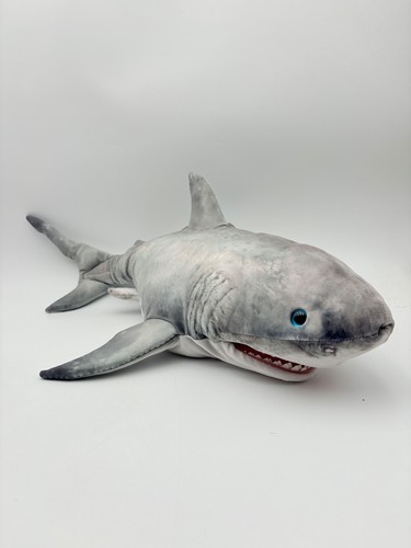 Folkmanis Great White Shark Puppet Full Body Fish Stuffed Toy 24" | eBay