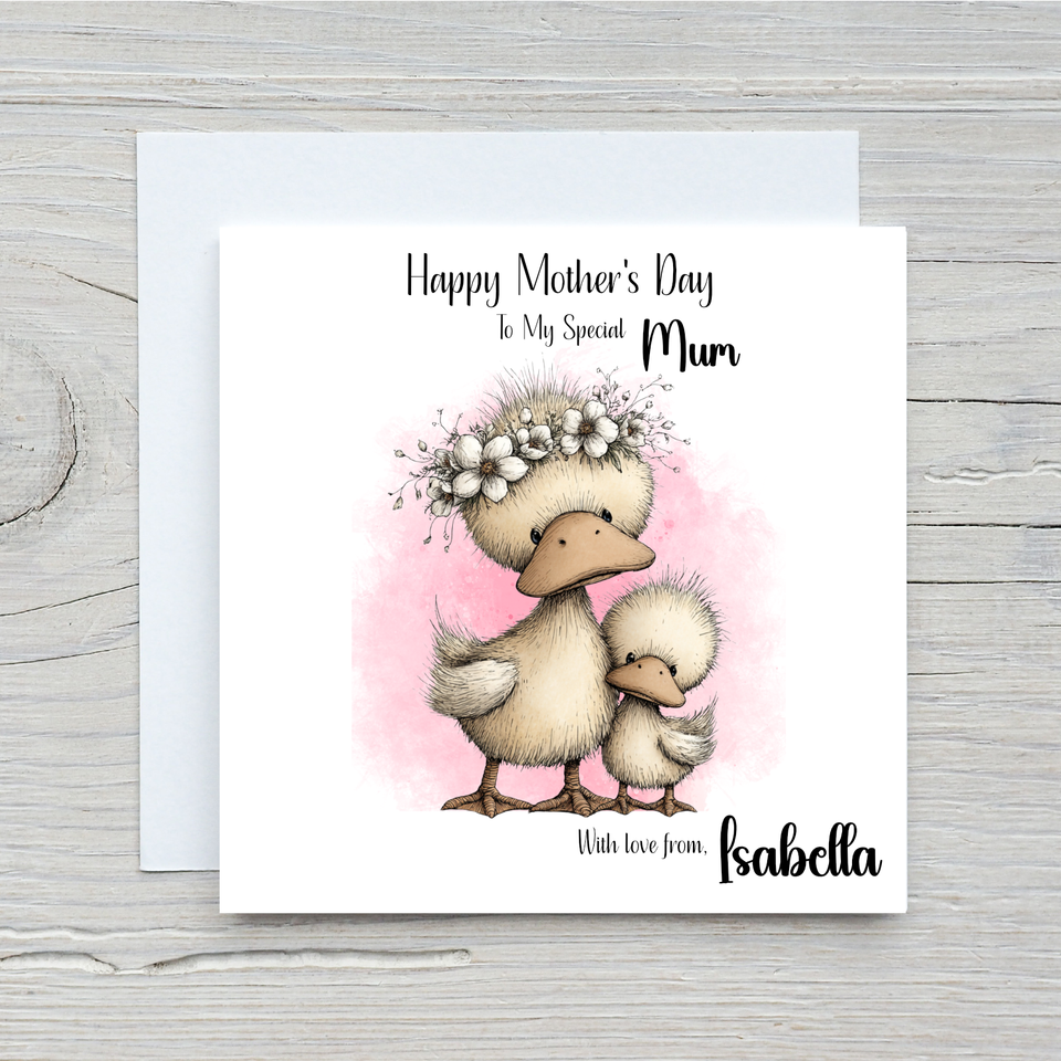 Mother's Day Card Personalised Mum Mom Mam Mummy Grandma Nana Gran ...