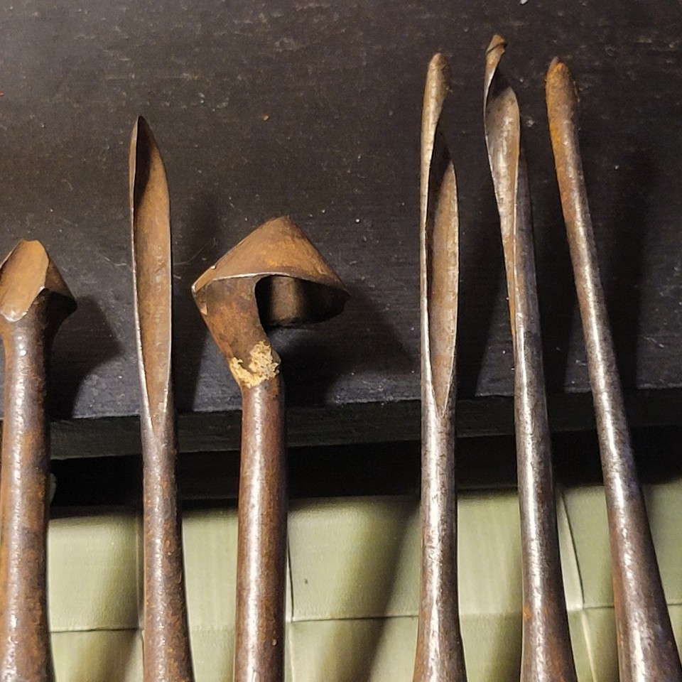 Vintage Woodworking Bits Imhoff Lange Cooper & Sons Vom Heede Lot Of 13 ...