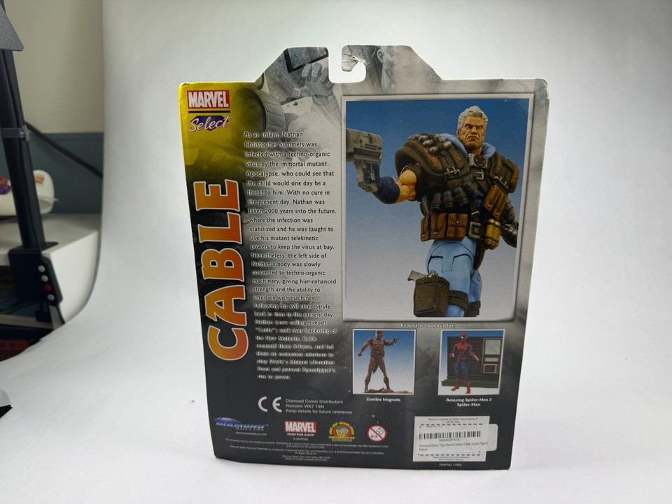 Cable Marvel Select Action Figure New Diamond Select Toys X-Men 2016 | eBay