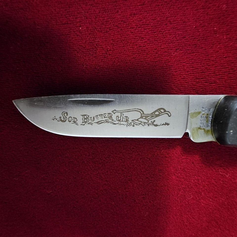 Vintage 1990 Case XX 2137 Sod Buster Jr Folding Single Blade Pocket ...