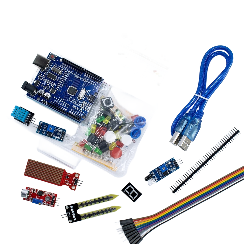 Electronics Learning Kit with Thermistor Tilt Switch Photoresistors and ...