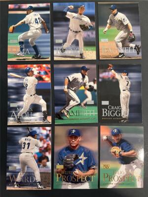 2000 Skybox Houston Astros Team Set 9 Cards | eBay