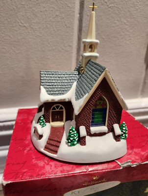 Hallmark Keepsake Ornament The Stone Church Magic Candlelight Services ...