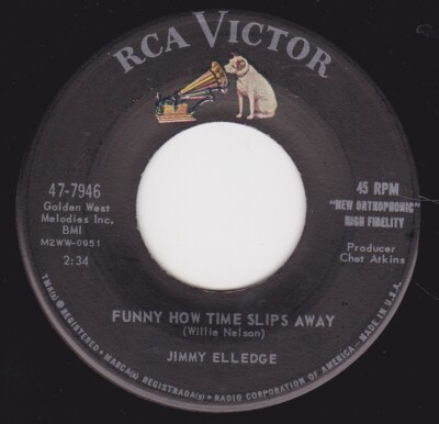 JIMMY ELLEDGE-"FUNNY HOW TIME SLIPS AWAY "/"HEY JIMMY JOE JOHN JIM JACK ...