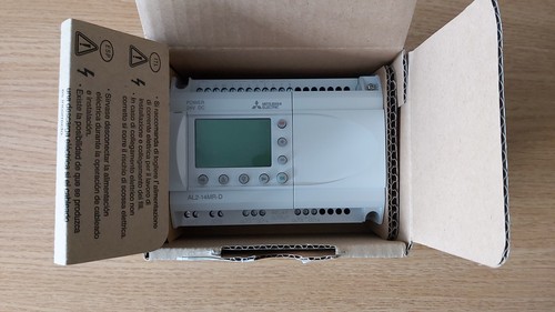New - Mitsubishi Alpha 2 Series AL2-14MR-D PLC Simple Application ...