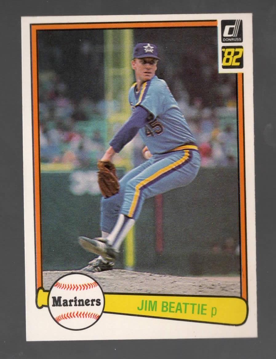 1982 Donruss Jim Beattie Seattle Mariners #478 Near Mint or Better | eBay