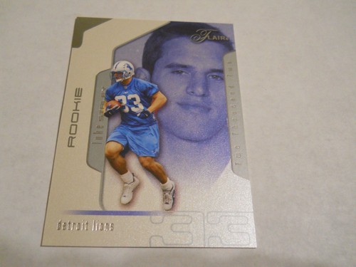 LUKE STALEY 0398/1250 ROOKIE CARD DETROIT LIONS 2002 FLAIR | eBay