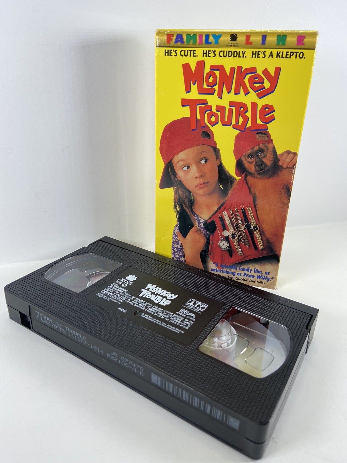 Monkey Trouble (VHS, 1994) Tested Working 794043428531 | eBay