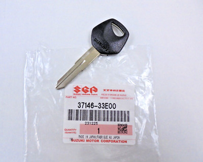 Suzuki Motorcycle Genuine Blank Ignition Lock Spare Key New OEM 37146 ...
