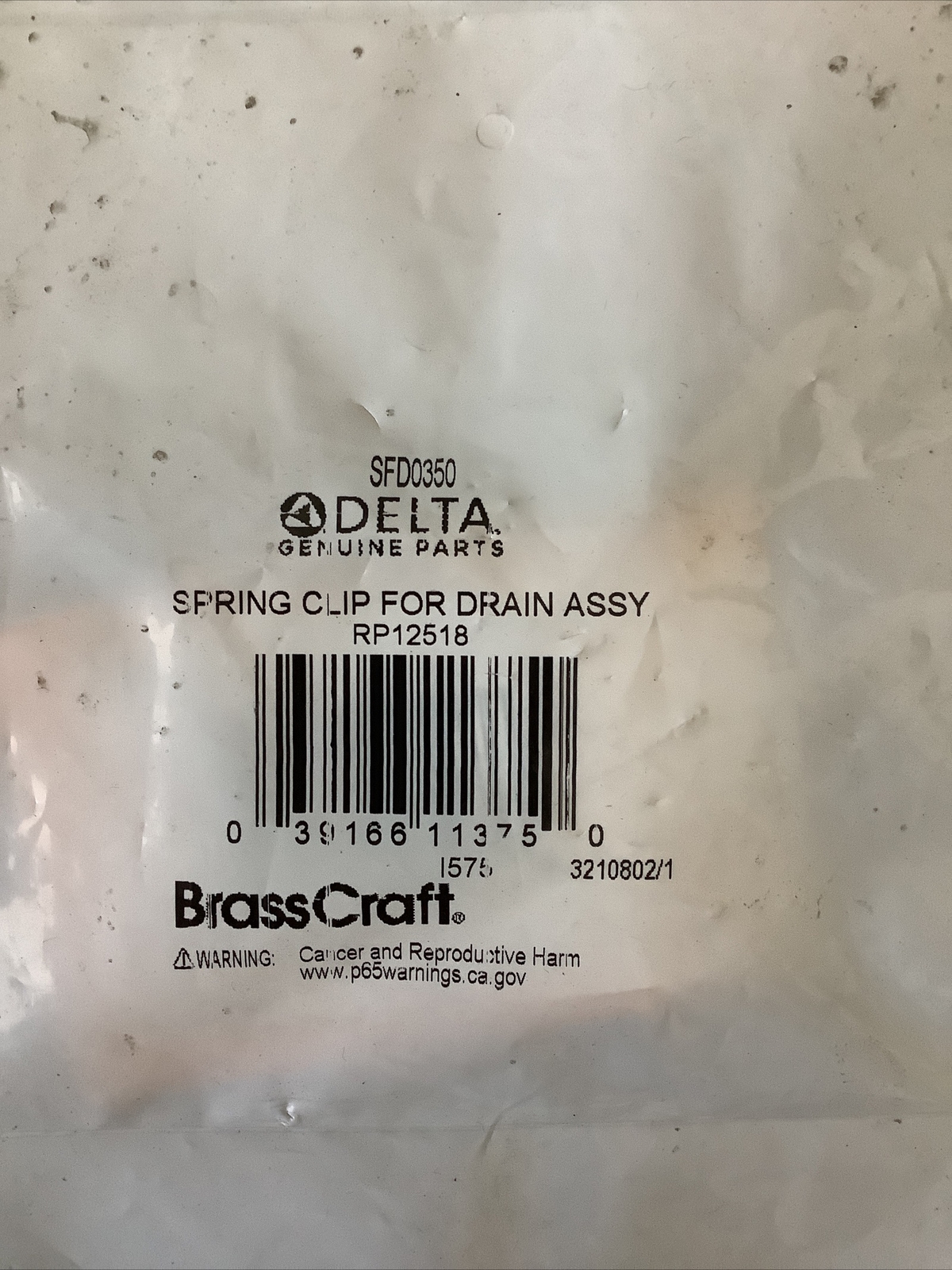 Delta Faucet Diverter Blue Clip RP53997 for sale online | eBay