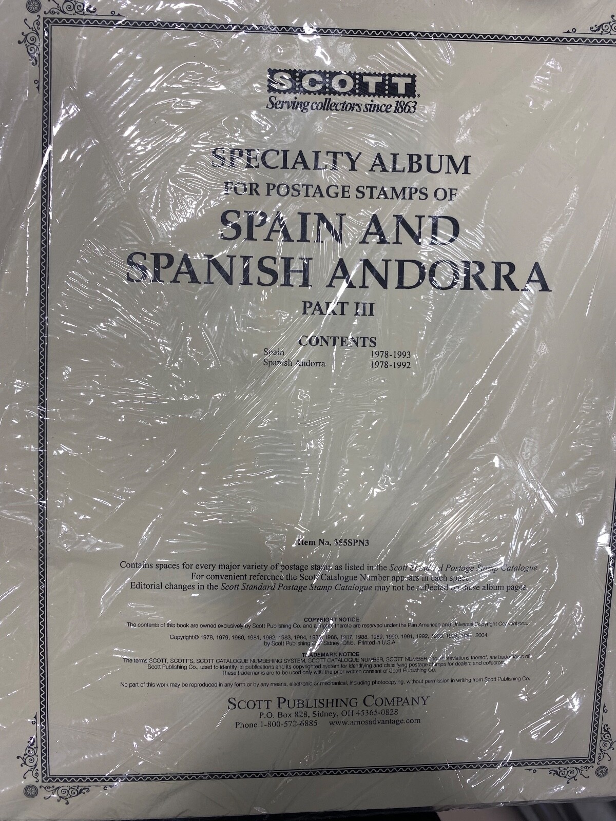 Scott Spain and Spanish Andorra Stamp Album Part III (1978 - 1992) | eBay