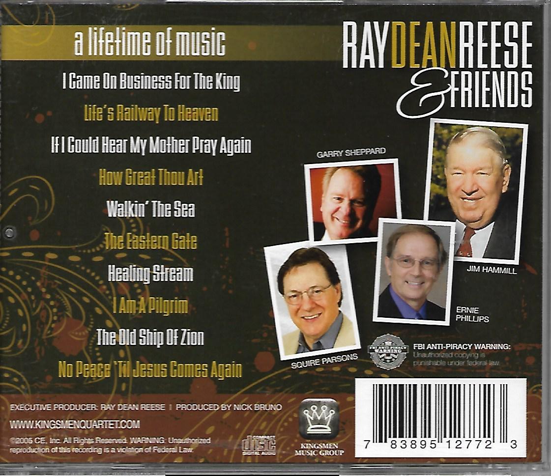 RAY DEAN REESE..."A LIFETIME OF MUSIC"....KINGSMEN'S BASS..... OOP HTF ...