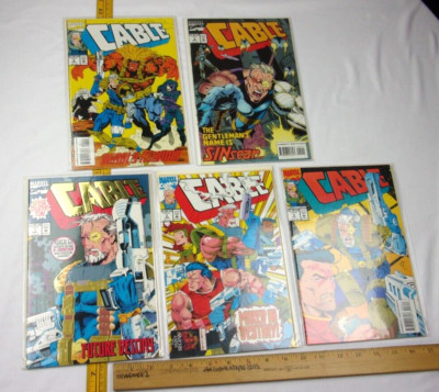 CABLE #1 2 3 4 5 comic book lot 1990s b&b VF/NM X-Men | eBay