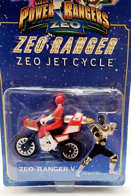 Jakks Power Rangers Zeo Jet Cycle V Power Action Figure, Vintage (1996 ...