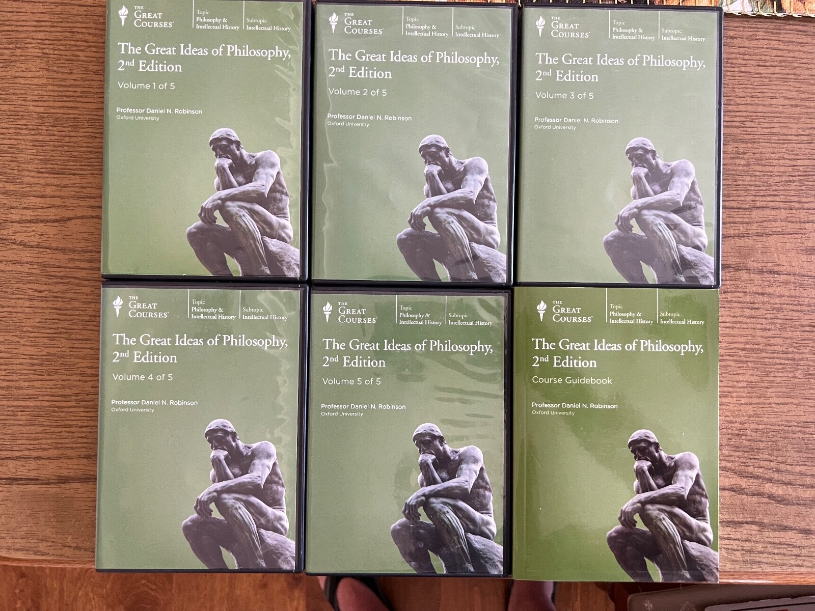 Great Courses Great Ideas of Philosophy 2nd Ed. Volumes 1-5, 30 CDs ...