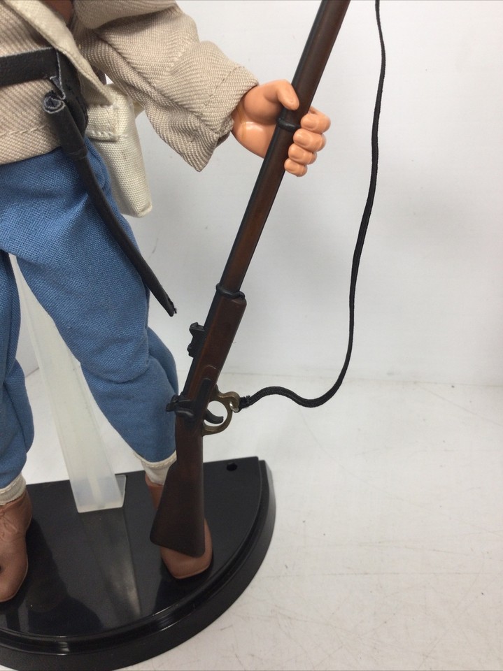 1/6 HASBRO GI JOE CSA INFANTRYMAN “JOHNNY REB” US CIVIL WAR INF. + FLAG ...