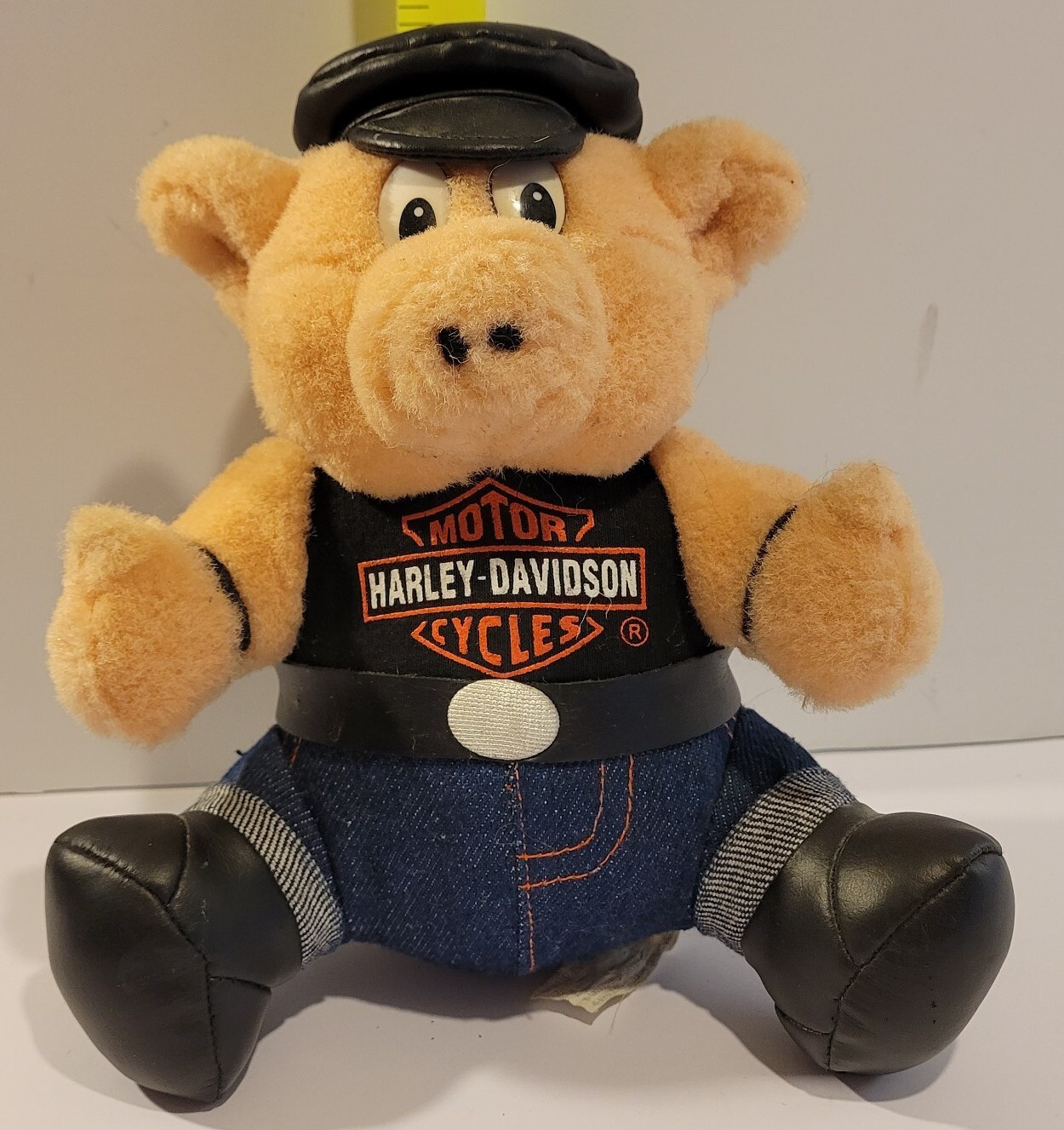 Vintage Harley Davidson Pig Hog Novelty 1993 Mortorcycle Biker Plush ...