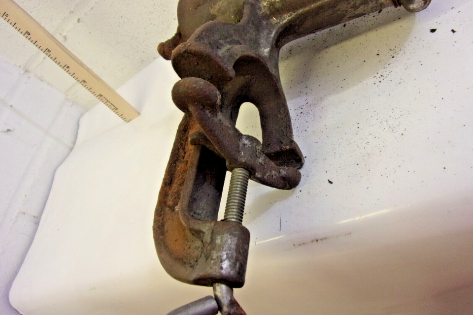 Antique Chop Rite Clamp-Down Meat Grinder Model 10 BARN FIND | eBay