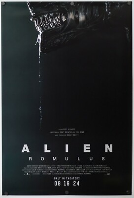 Alien Romulus - original DS movie poster US Advance - D/S 27x40 2024 ...