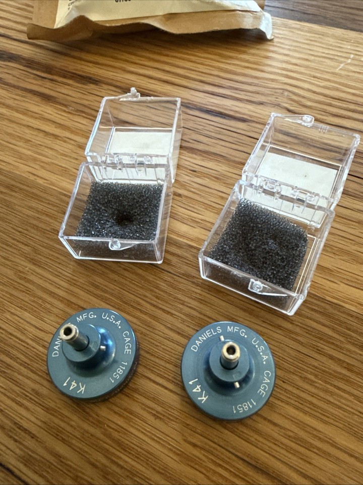 LOT OF 2 DMC K41 M22520/2-06 CRIMPING TOOL POSITIONER DANIELS *UNUSED ...