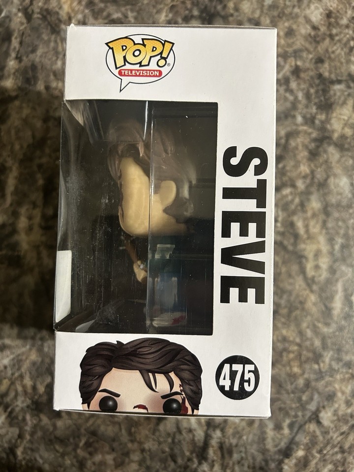 Funko POP! Steve With Bat 475 Stranger Things 2017 Exclusive W ...