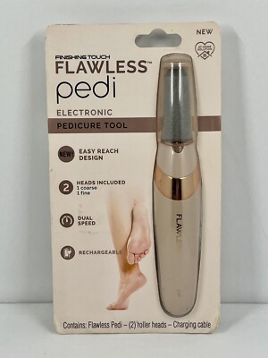 Finishing Touch Flawless Pedi Electronic Pedicure Tool Rechargeable NEW ...