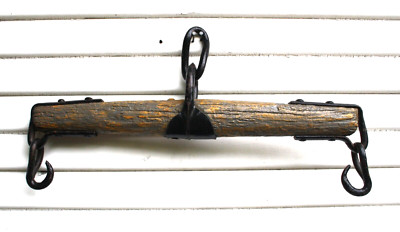 Vintage 21” Wooden Single Tree Yoke Ox Horse Rustic Farm Ranch ...