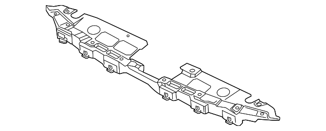Toyota OEM Front Bumper Grille Grill-upper Support 53114WB001 for sale ...