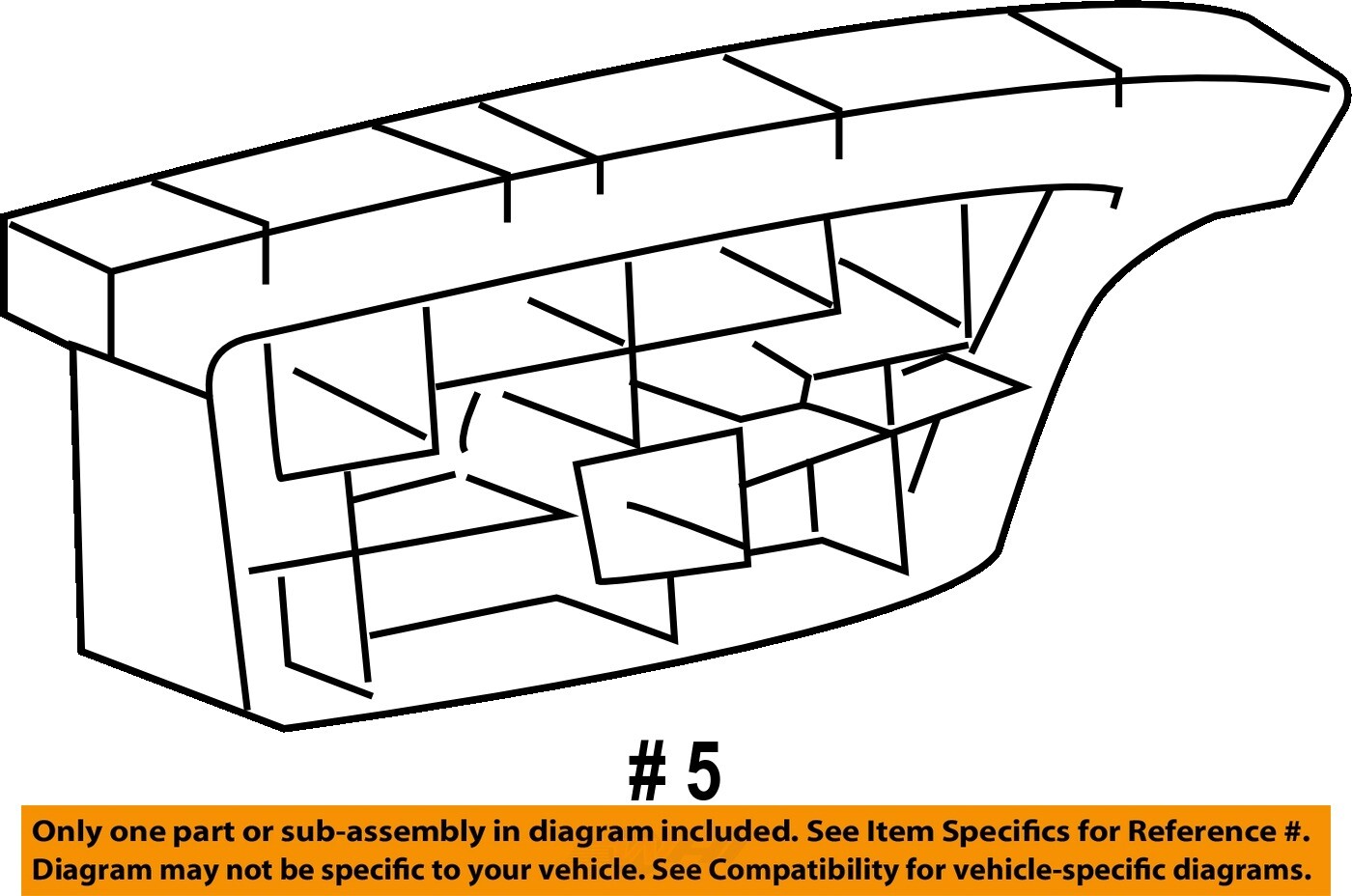 GMC GM OEM 15-18 Yukon XL Front Bumper-Bumper Cover Guide Left 22806324 ...