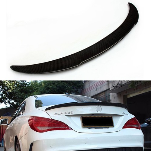W117 Trunk Spoiler Carbon Fiber for Mercedes Benz C117 CLA250 CLA45 FD ...