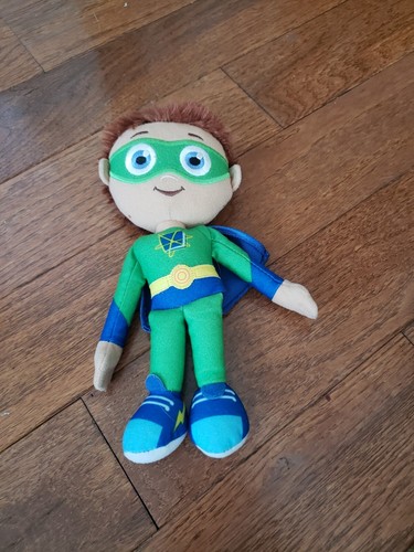 SUPER WHY Plush Figure WYATT Super Hero PBS Kids Character Stuffed Toy ...