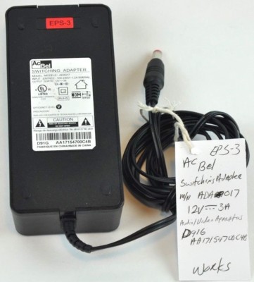 Ac Bel switching adapter ADA017 EPS-3 Power Supply Used Tested Works | eBay