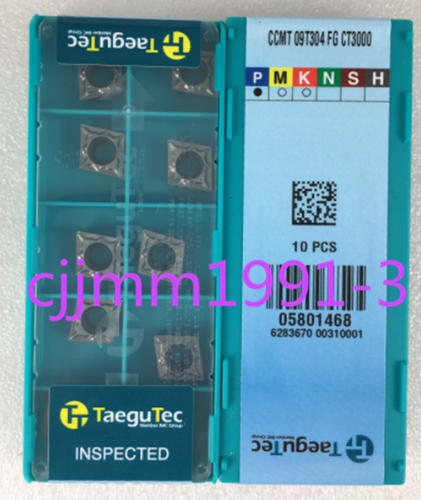 10PCS/box NEW original Taegutec CNC blade CCMT09T304FG CT3000 | eBay