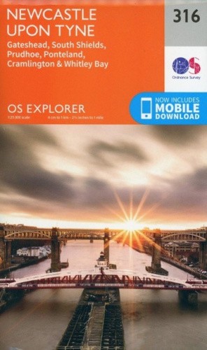 Newcastle Upon Tyne (OS Explorer Map) by Ordnance Survey [Sheet map ...
