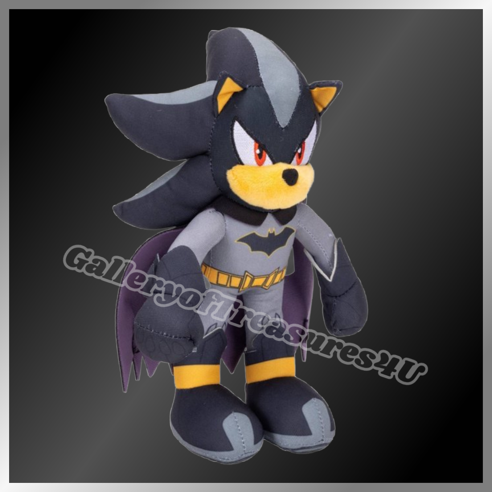 DC x Sonic the Hedgehog as Flash Shadow as Batman Silver Green Knuckles ...