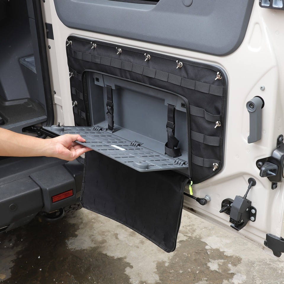 Tailgate MOLLE PANEL Boot Organizer Portable Storage Bag Fits INEOS ...