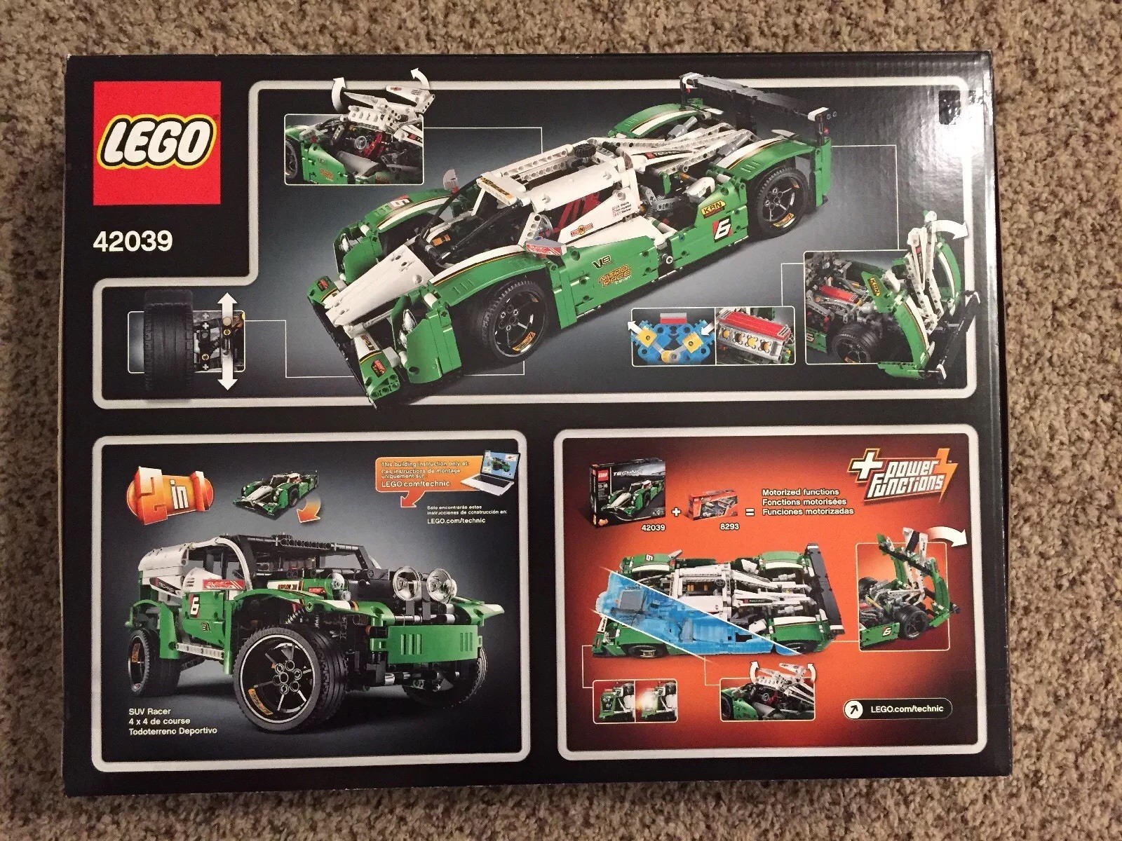 LEGO Technic 24 Hours Race Car (42039) | eBay