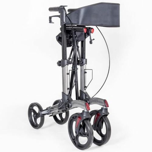 Elite Care Swift Easy Folding Compact lightweight Rollator with seat ...
