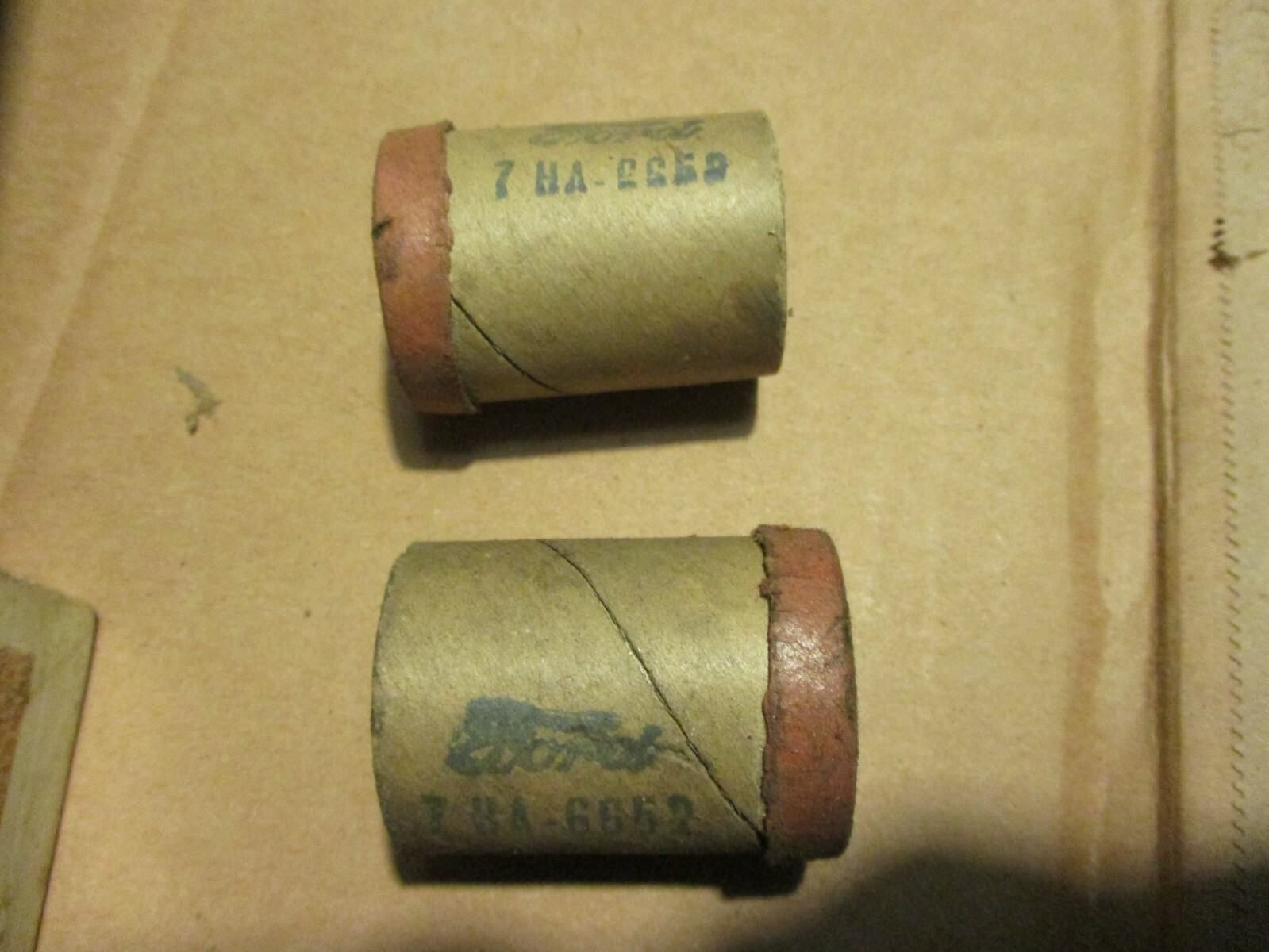 FOUR 1948 1949 1950 1951 52 Ford NOS FOMOCO Oil Pump Gears 7 HA-6652 ...