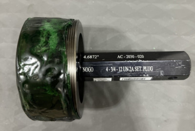 Tru-Thread 4-3/4" 12 UN 2A SET THREAD PLUG GAGE NOGO 4.6872" | eBay