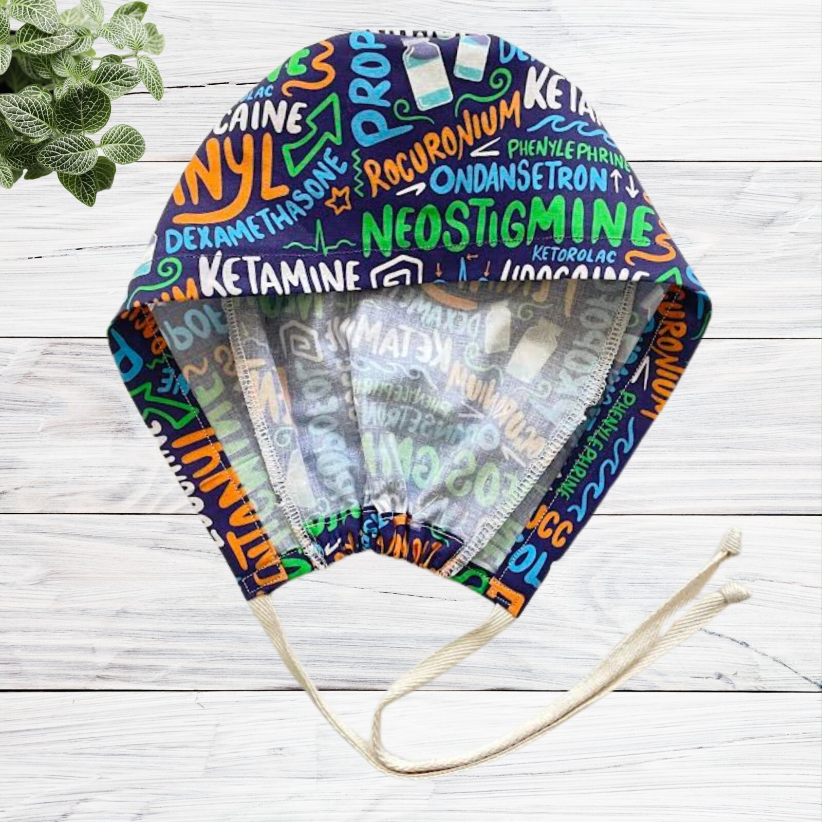 PREMIUM Meds~ Modern Scrub Cap, Nurse Cap, Scrub Hat, OR Scrub Cap ...