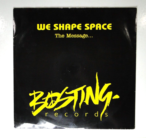 We Shape Space - The Message - Used Vinyl Record 12 - J7435z | eBay