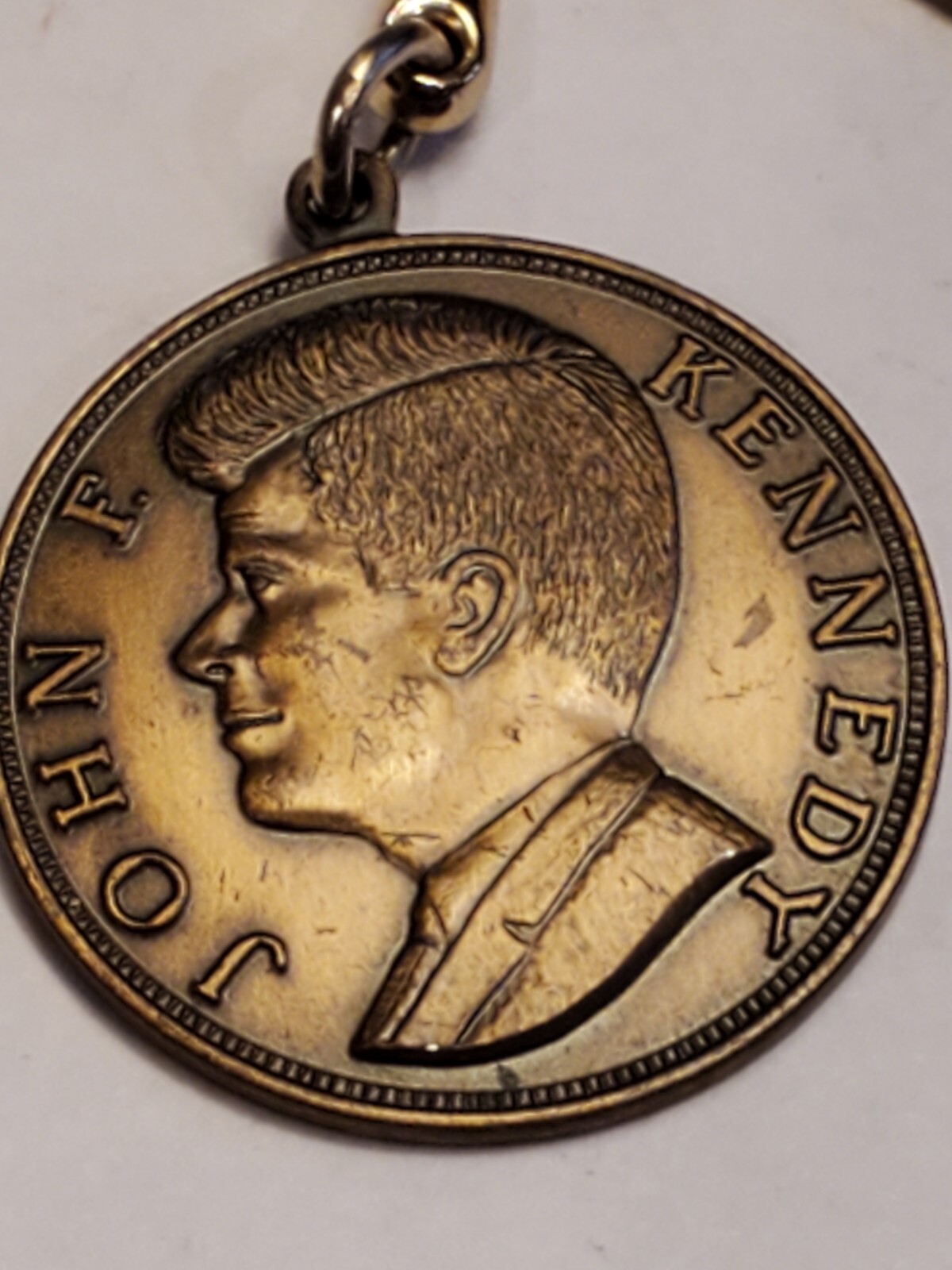 Keychain Vintage JFK John F Kennedy “Ask Not What You Can Do For Your ...