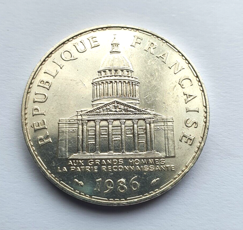 MONNAIE DE 100F PANTHEON 1986 EN ARGENT | eBay